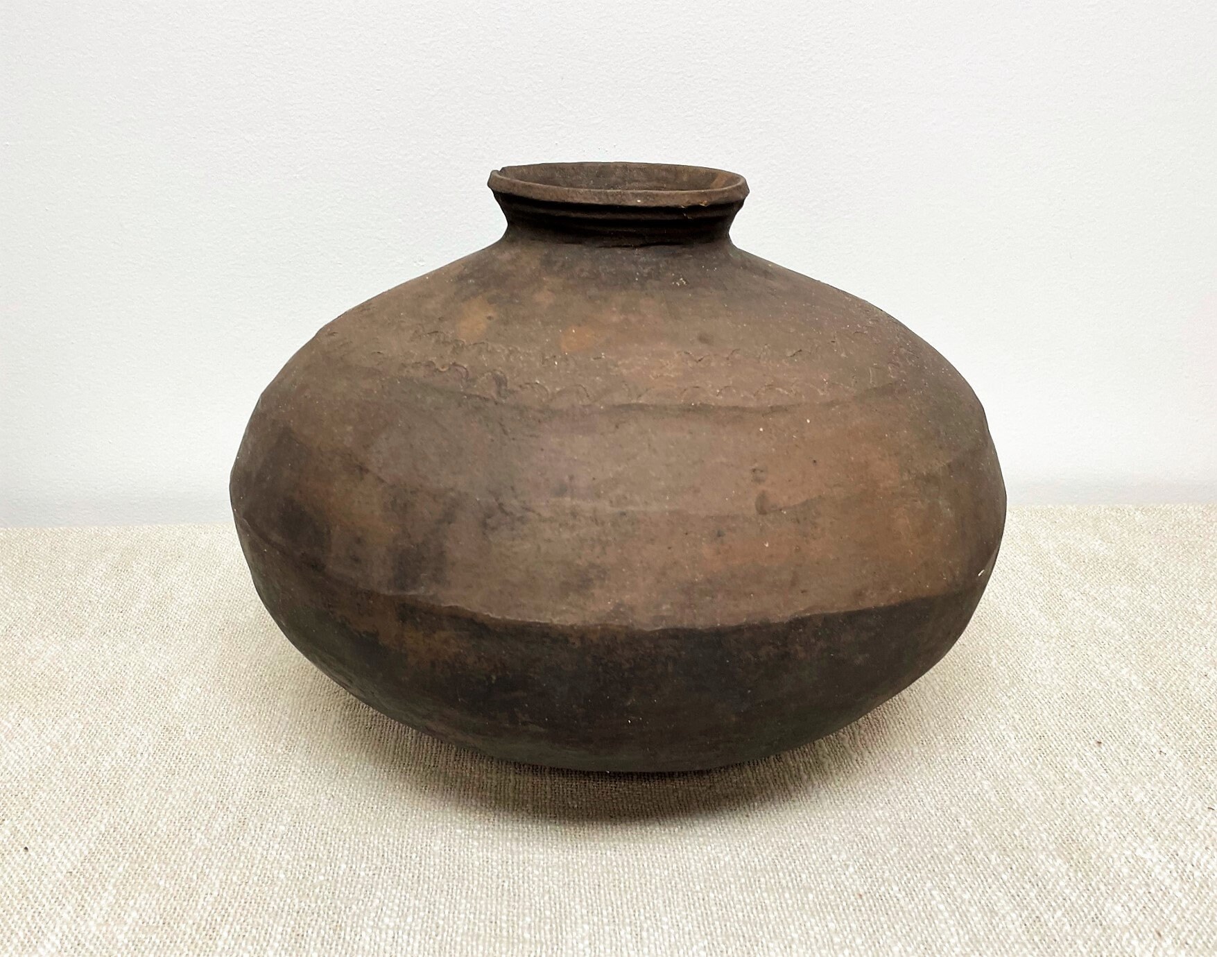 Old Sumba Clay Pot With Markings - Etsy
