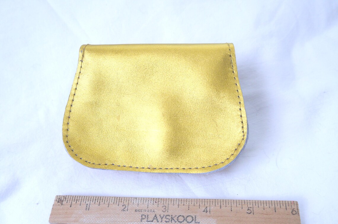 Gold Coin Purse - Etsy