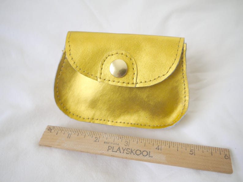 Gold Coin Purse - Etsy