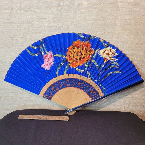 Vintage Hand Fan - Etsy