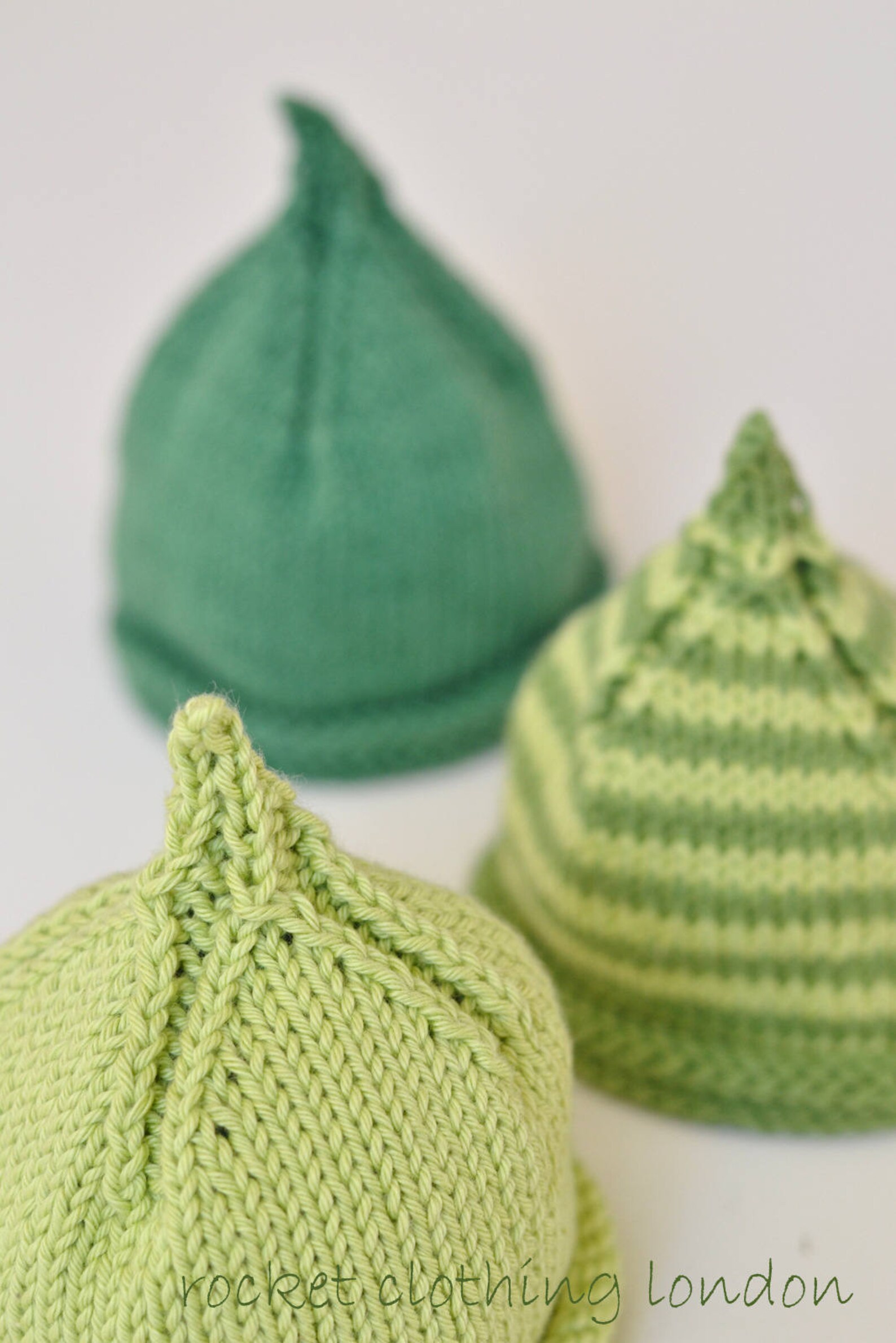 Baby Beanie KNITTING PATTERN Newborn to 5 Years - Classic Pixie Beanie ...