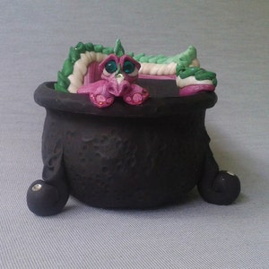 Dragon in A Cauldron ~ Cone Incense Burner - Etsy