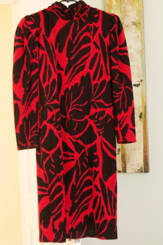 Totally 80s Bold Patterned Dress - Gem