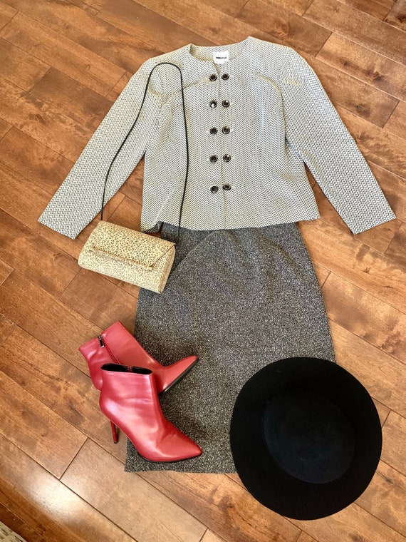 Red Italian Leather Stiletto Boots - Gem