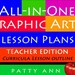 Graphic Arts: 18 Lesson Plans ~teacher Curricula ~ Full Semester ...