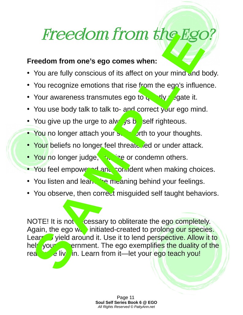 EGO Consciousness How Ego Affects Your Identity, Attachment, Soul ...