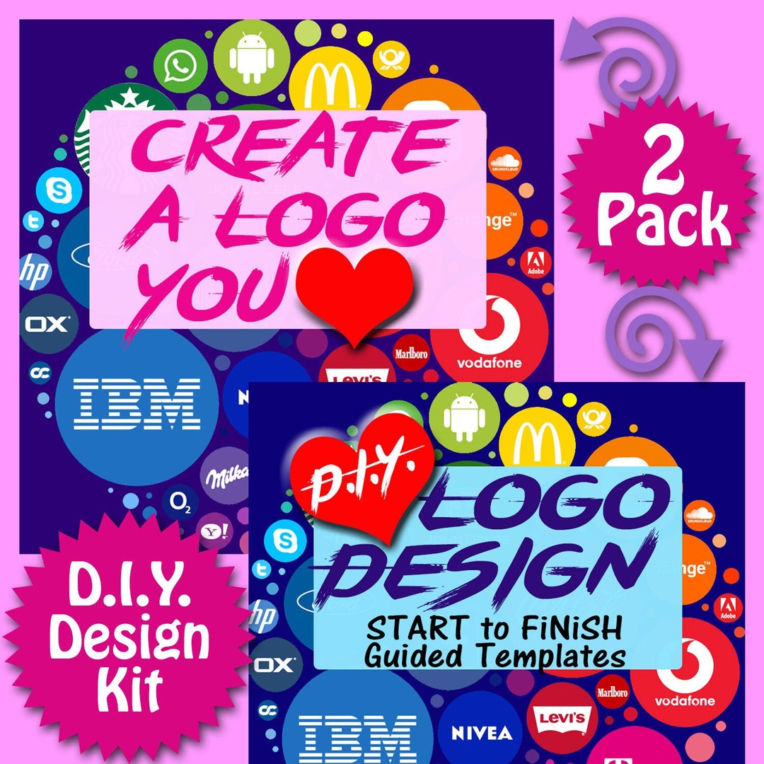 Design & Create a Logo You LOVE + DIY Logo Templates - 2-graphic Arts ...