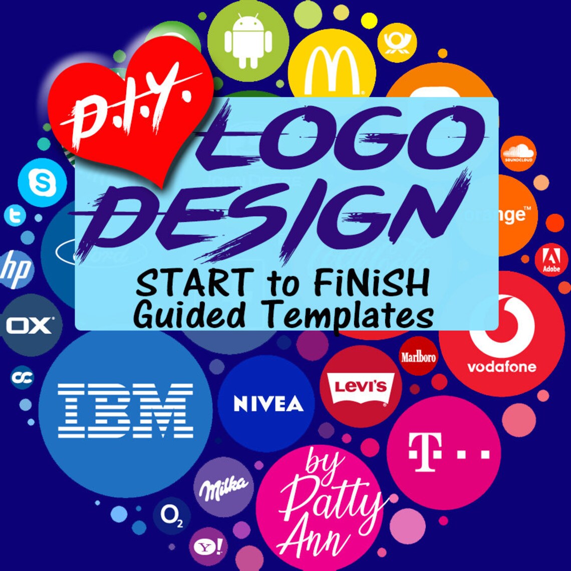 Design & Create a Logo You LOVE DIY Logo Templates 2-graphic Arts ...