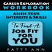 Career Exploration Prep Pack Job Interview Questions Career Fit Self ...