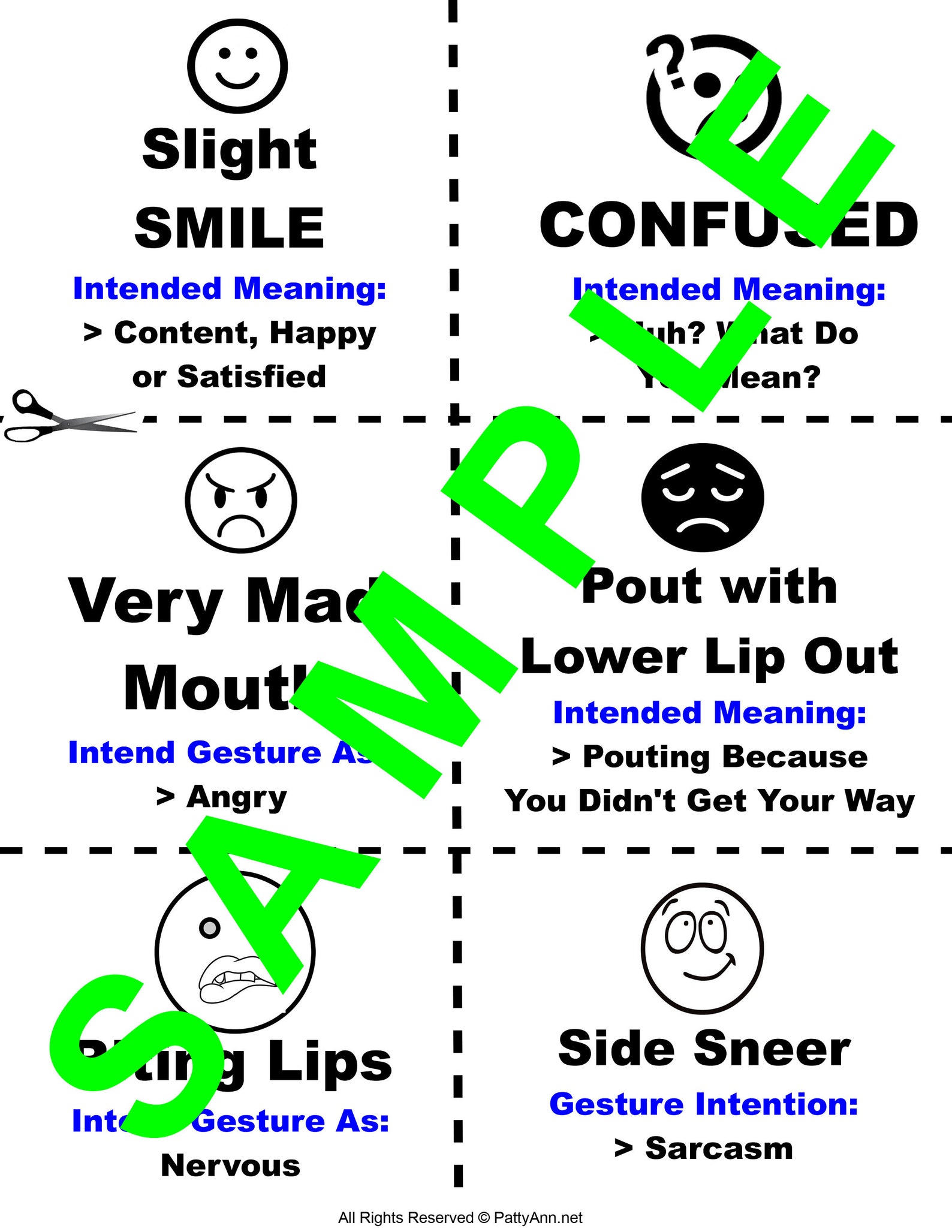 Oral Communication Charades Game: Read Lip Language Clarify & Connect ...