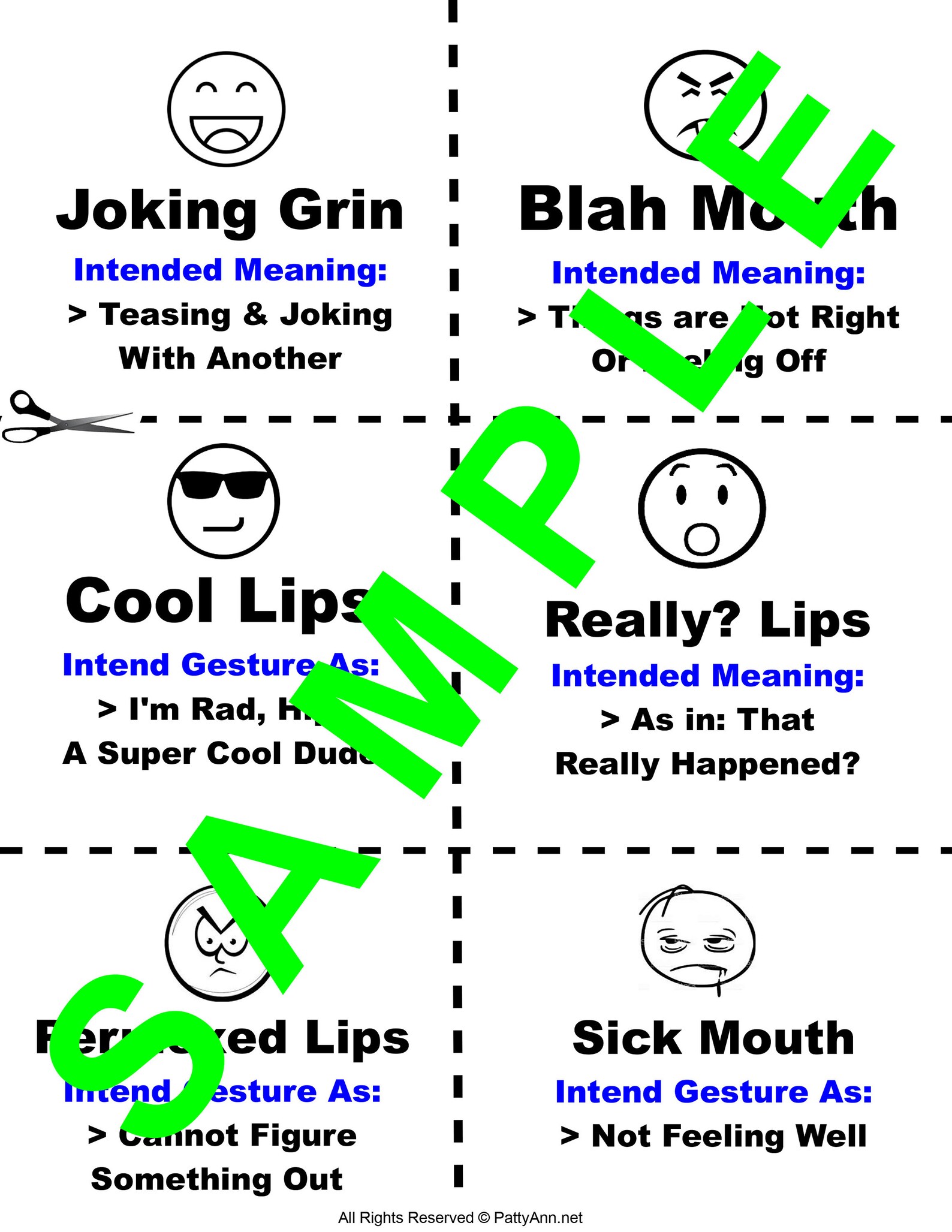 Oral Communication Charades Game: Read Lip Language Clarify & Connect ...