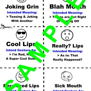 Oral Communication Charades Game: Read Lip Language Clarify & Connect ...