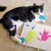 Paper Crafts Copy and Cut-out Kitty Cat Templates Instruction Guide 23 ...