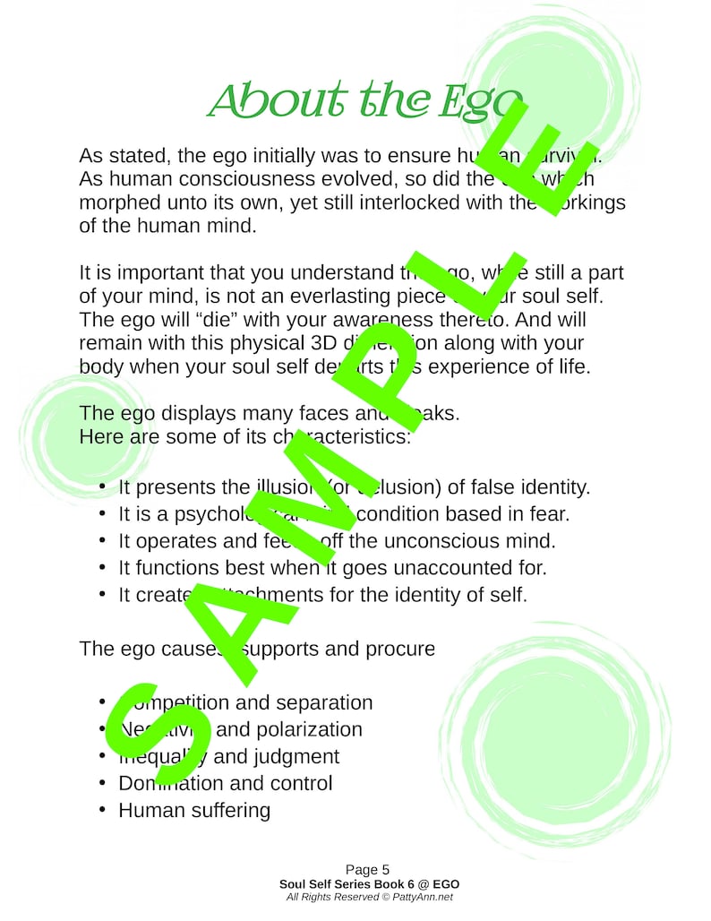 EGO Consciousness How Ego Affects Your Identity, Attachment, Soul ...