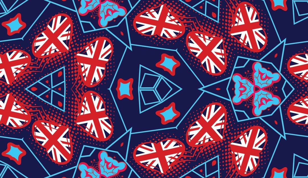 Union Jack EXTENDED LICENSE for Seamless Pattern / Fabric Design ...