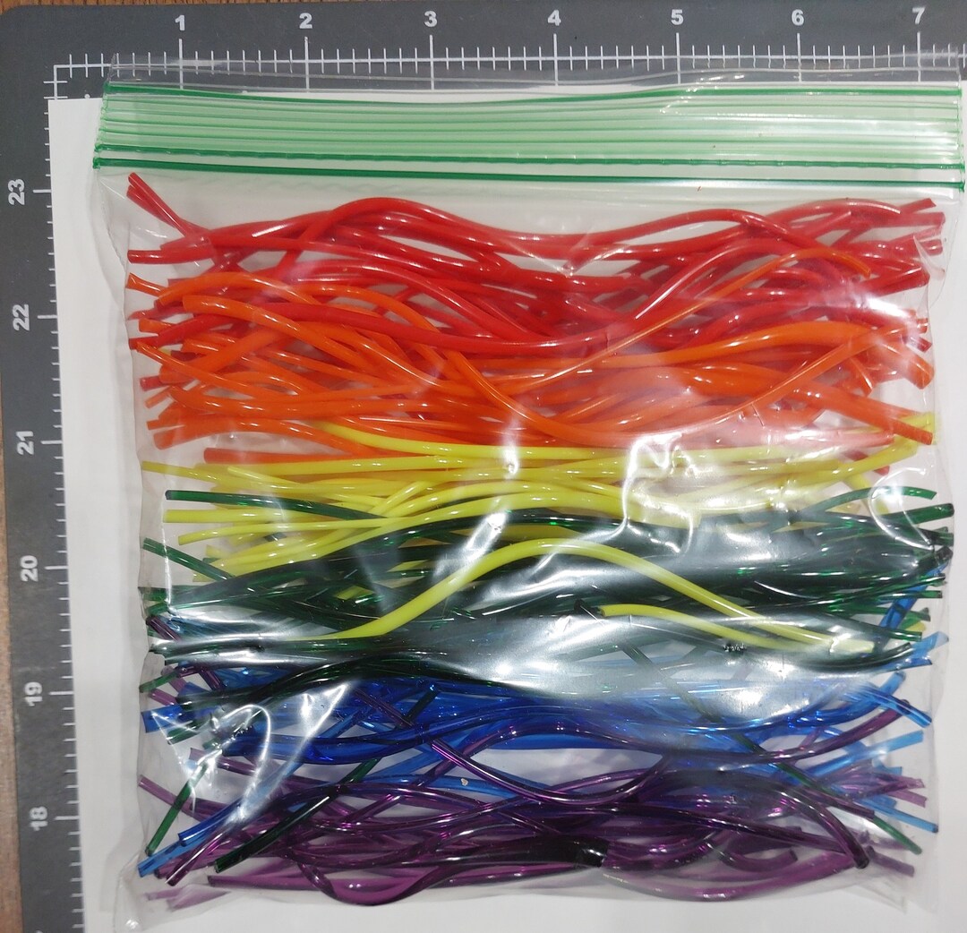 COE90 - Vitrigraph - Glass Stringers 6oz Rainbow Pack - Etsy