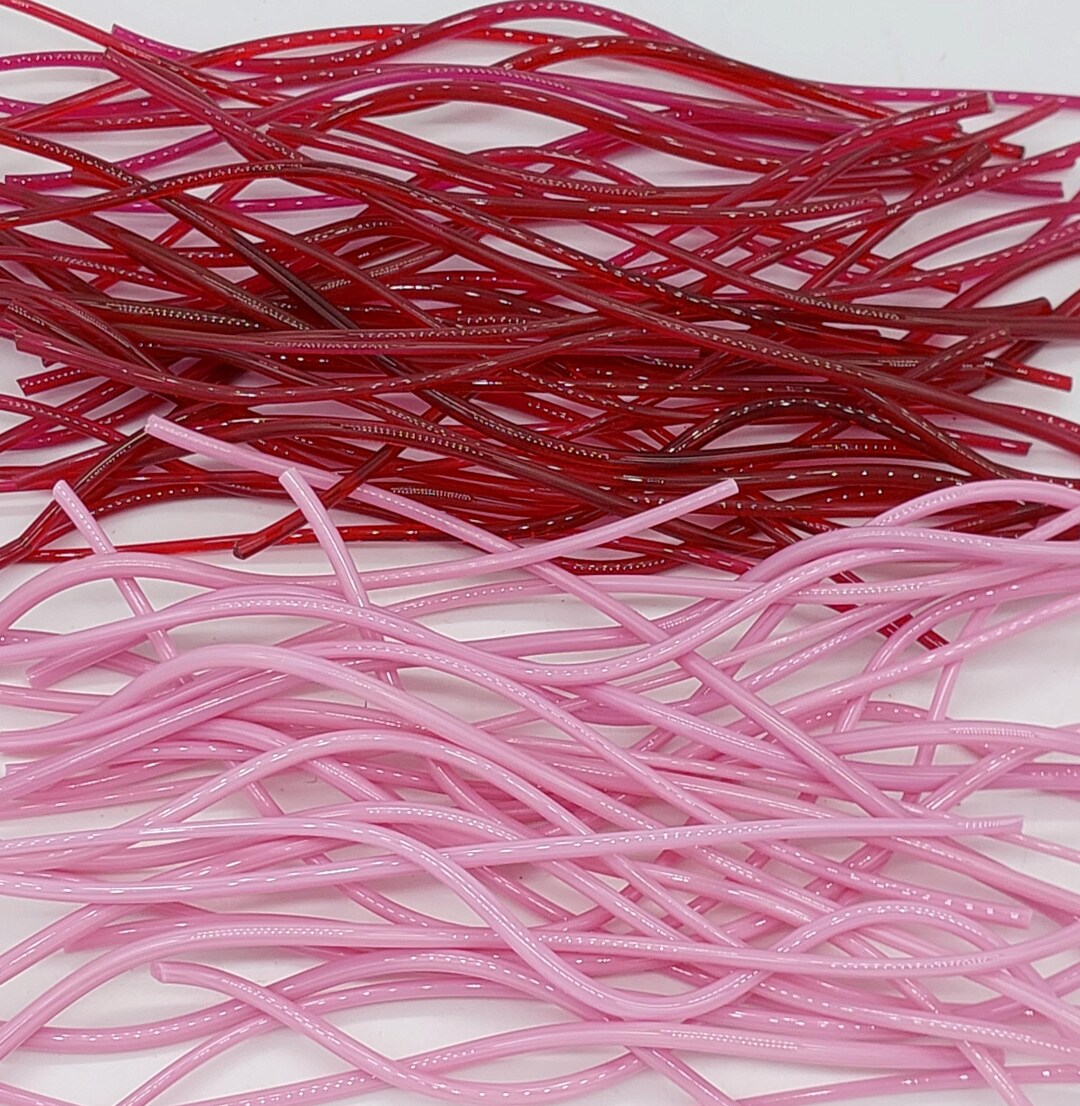 COE96 Pink Vitrigraph - Glass Stringers - Etsy