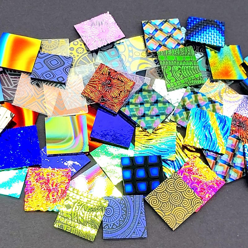 Dichroic Glass - Etsy