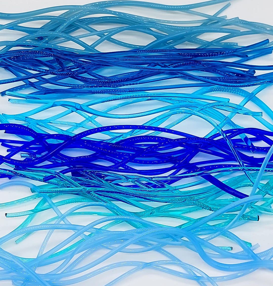 COE96 BLUES 12 Shades Vitrigraph Vitrograph Glass Stringers - Etsy