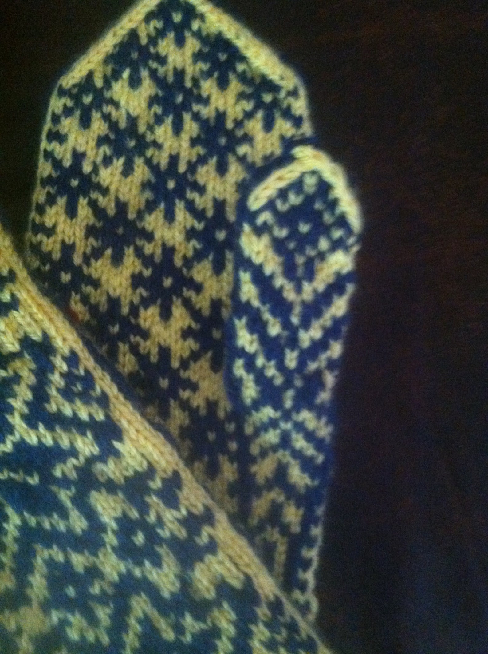 Mittens Hand Knit Fleece Lined With a Traditional Shape Women - Etsy