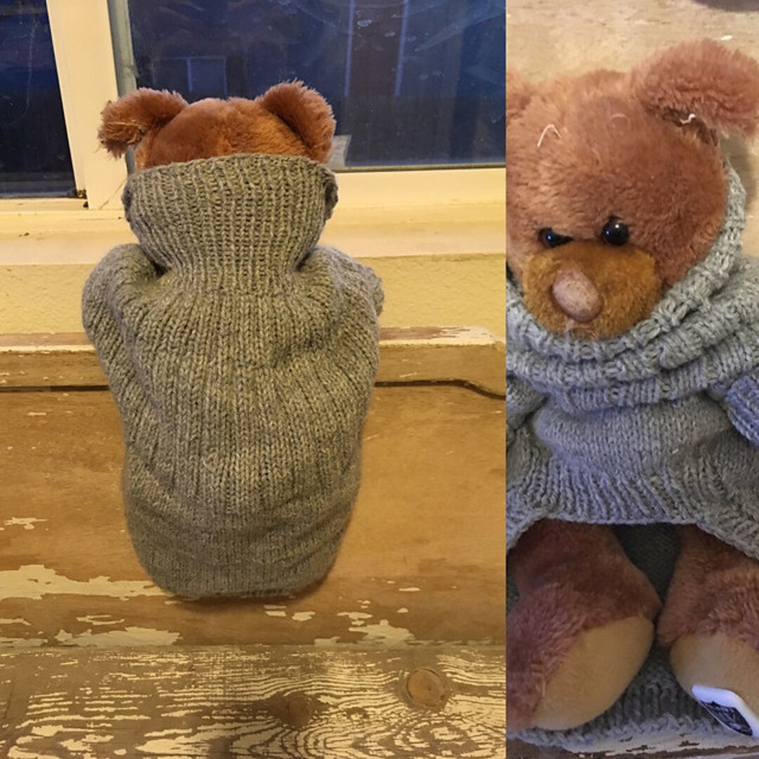 Ribbed Yoke Dog Sweater Medium/large Pattern - Etsy UK