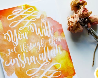 Islamic Sympathy Card - Etsy UK