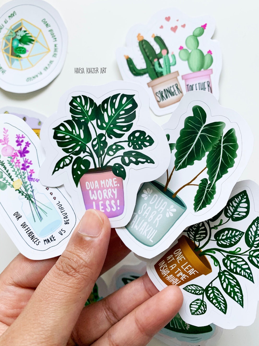 Islamic Sticker Set, Islamic Plant Stickers, Islamic Laptop Stickers ...