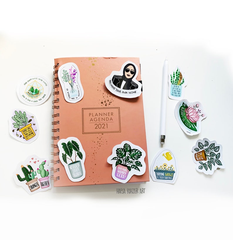 Islamic Sticker Set Islamic Plant Stickers Islamic Laptop - Etsy