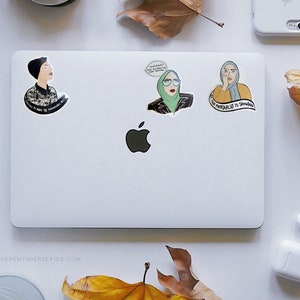 Muslim Feminist Hijab Sticker, "bro Mind Your Own Hijab" Sticker ...