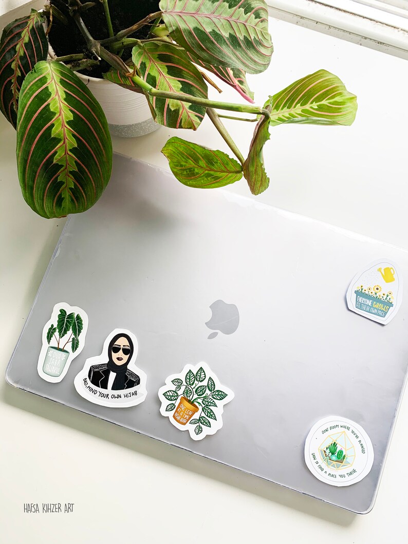Islamic Sticker Set Islamic Plant Stickers Islamic Laptop - Etsy