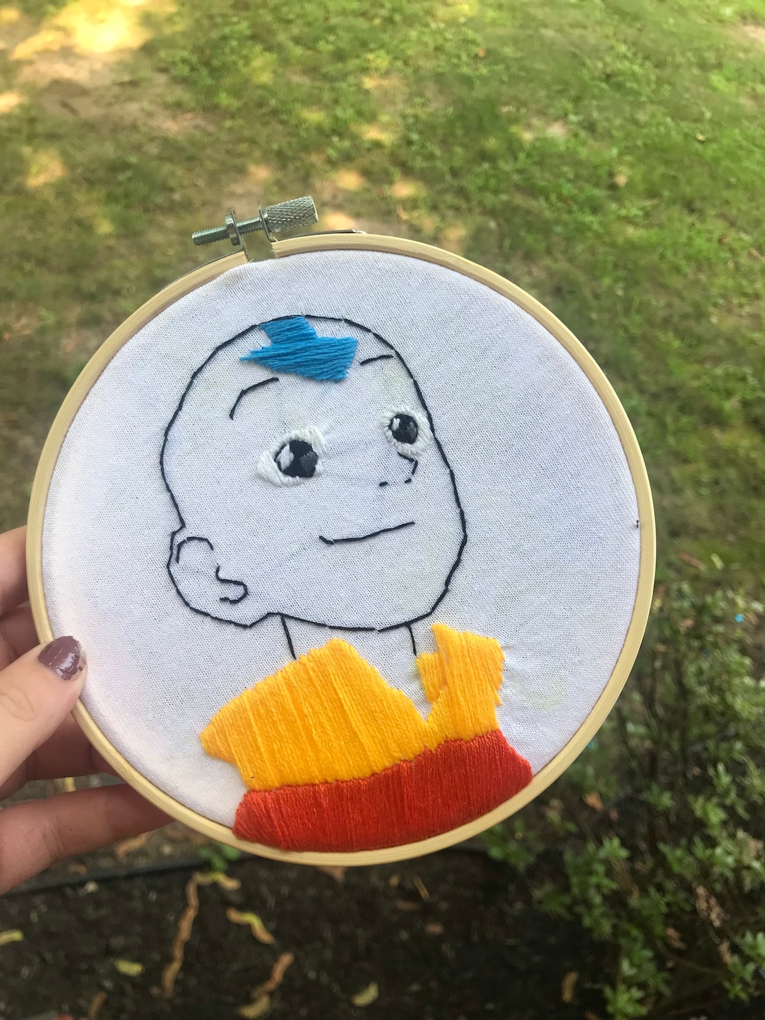 Avatar the Last Airbender Hand Embroidery - Etsy
