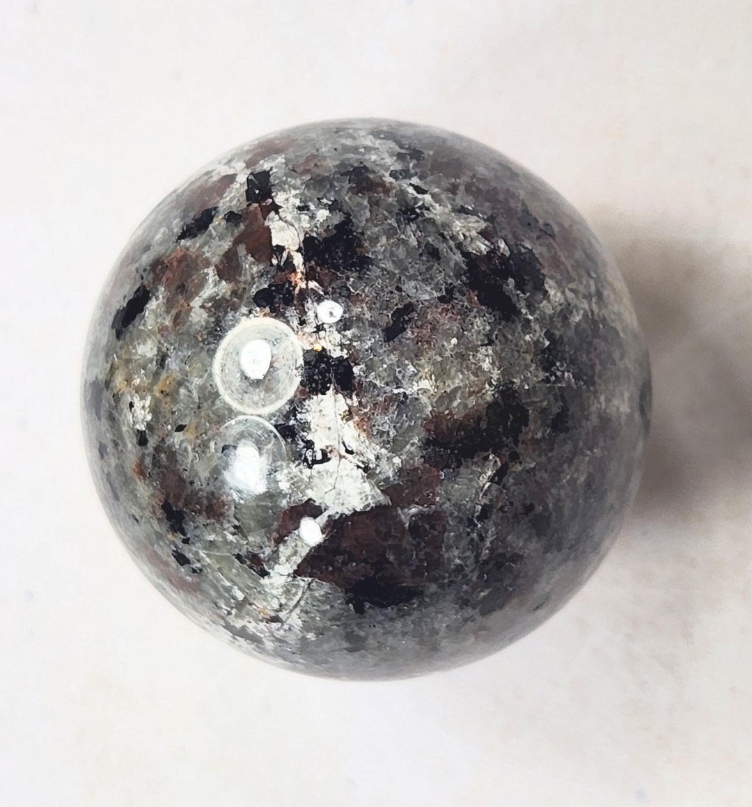 Fluorescent Yooperlite 41mm Sphere for UV Collection or Home Decor NS5 ...