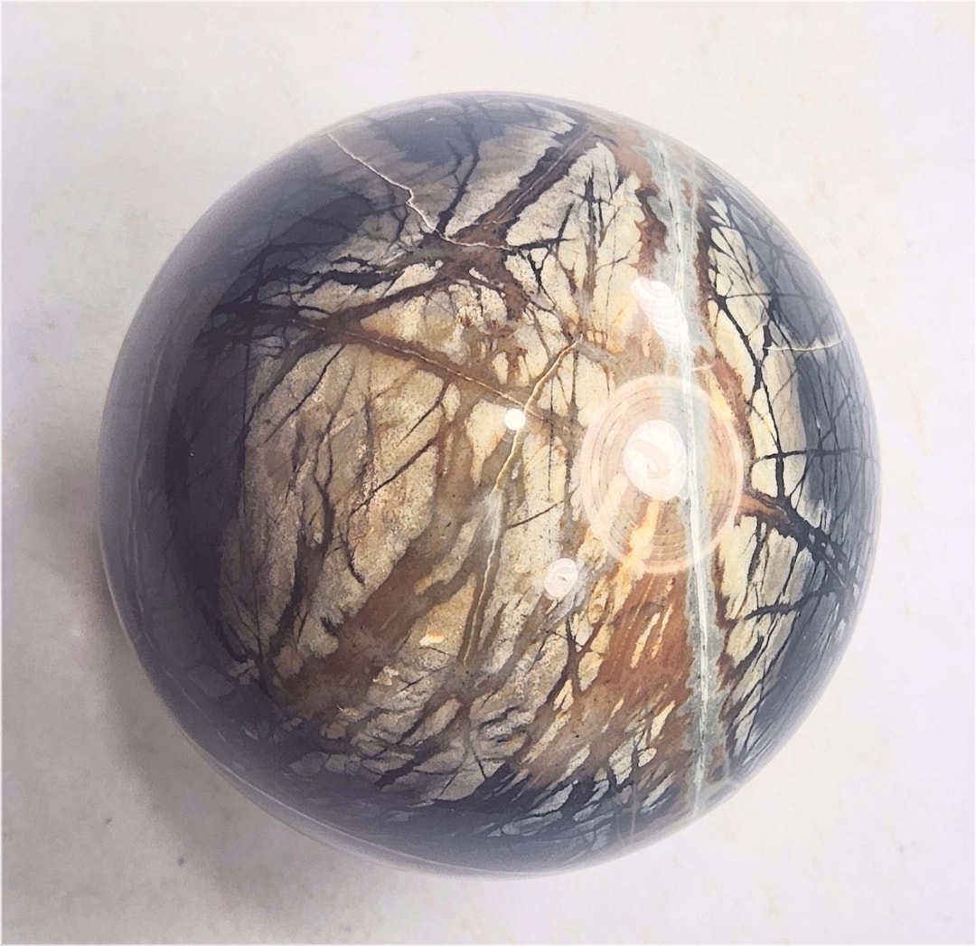 Picasso Marble 82mm Interior Decor Sphere for Home or Office Unique ...