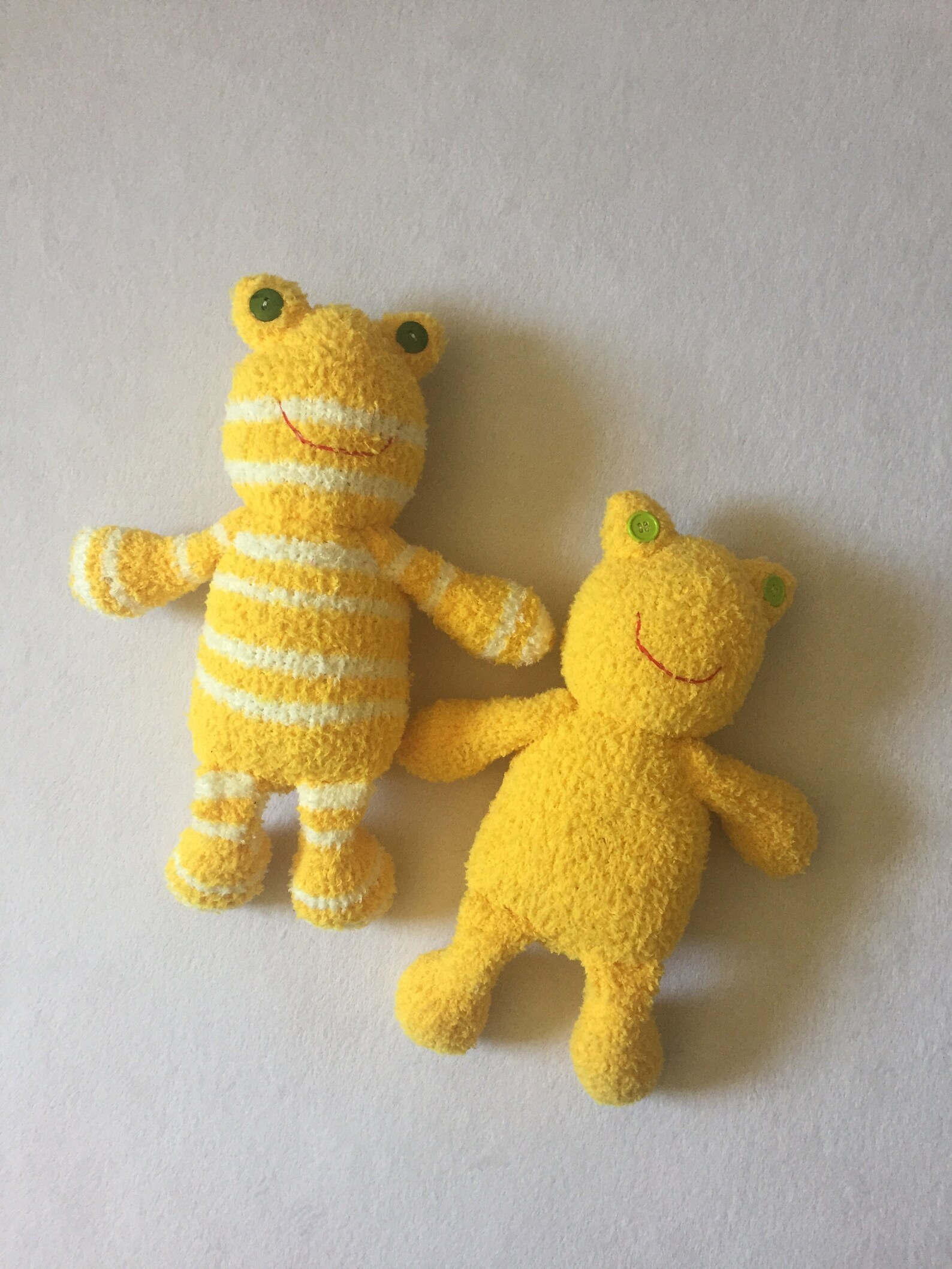 Handcrafted Fuzzy Sock Frog Assorted Styles - Etsy