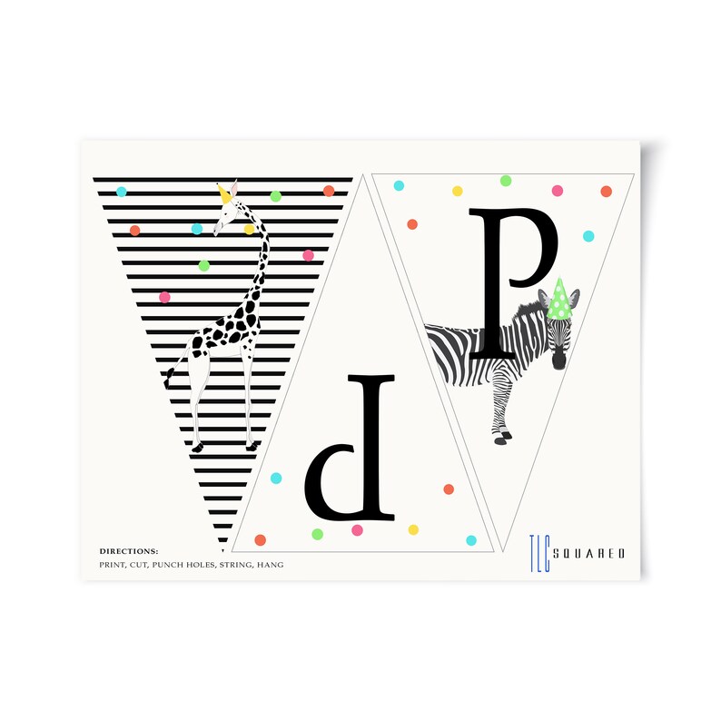 Party Animal Banner, Party Animal Bunting, Party Banner, Fiesta Bunting ...
