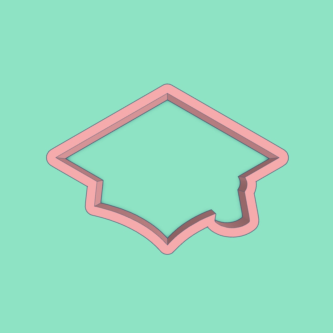 Graduation Cap Cookie Cutter - Etsy