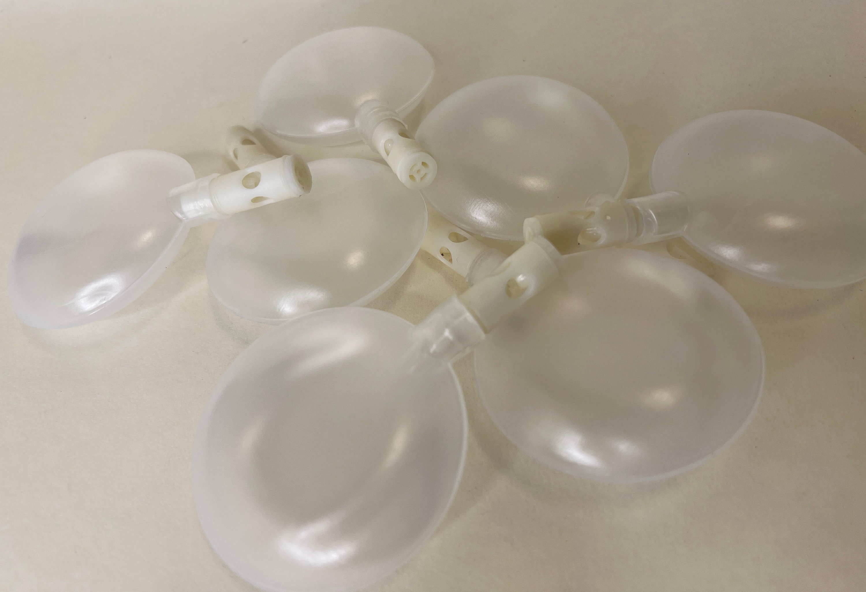 100-pack Ultrasonic Silent Squeakers for Dog Toys, Replacement ...