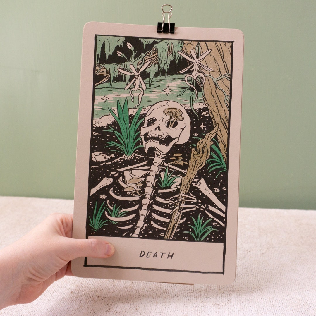 Death Card - Major Arcana Inspired Art Print From Upcoming Gulf Coast ...