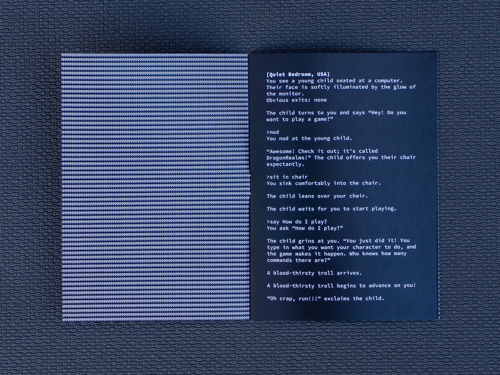 MUD Multi User Dungeon Zine About Early Text Based Rpg - Etsy