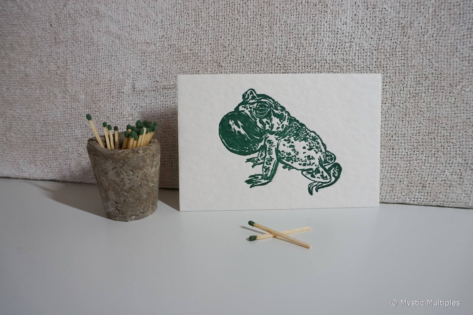 Letterpress Frog and Toad Art Print Collection - Etsy