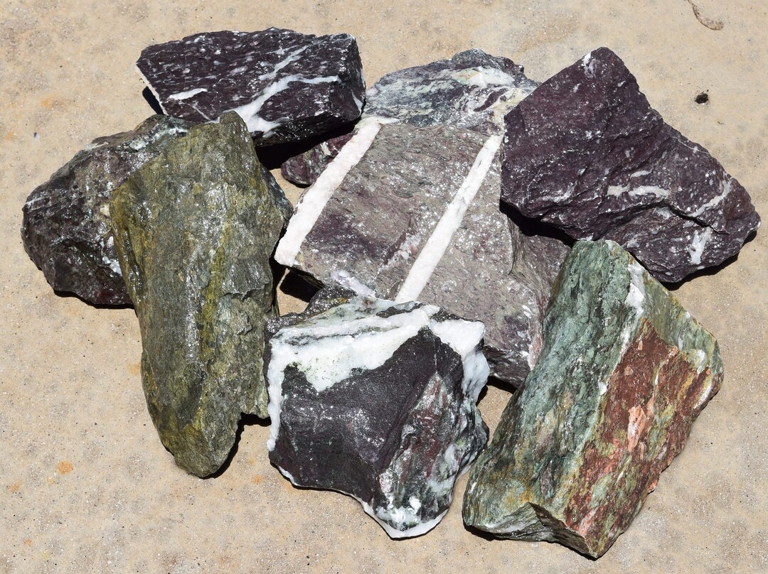 RAINBOW ZEBRA STONE Great Aquarium Decor or Bonsai Stones - Etsy