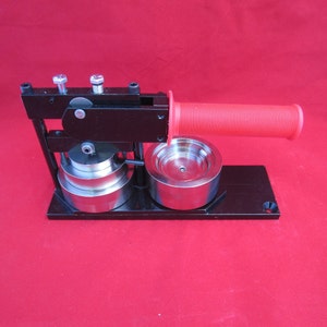 3.5 Round Fabric Photo Round Button Press Photo and Fabric Button Maker ...