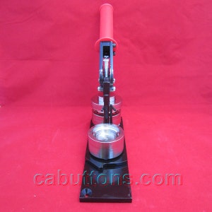 1-3/4" Inch Tecre Button Maker Machine Press and 20 Button Parts Model ...