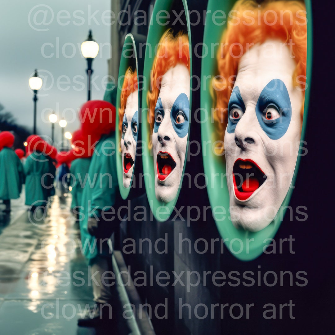 Laughing Wall and Weird Group of Clowns. Digital Download - Hi ...