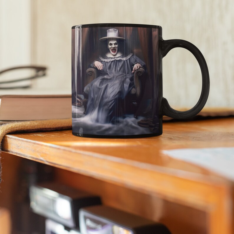 Proper Scary Clown Sitting on Throne. Digital Download - Hi-resolution ...