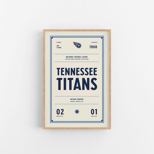 Tennessee Titans - Etsy