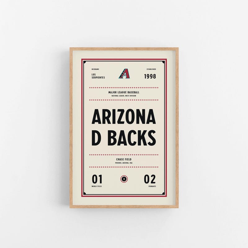 Arizona Diamondbacks - Etsy