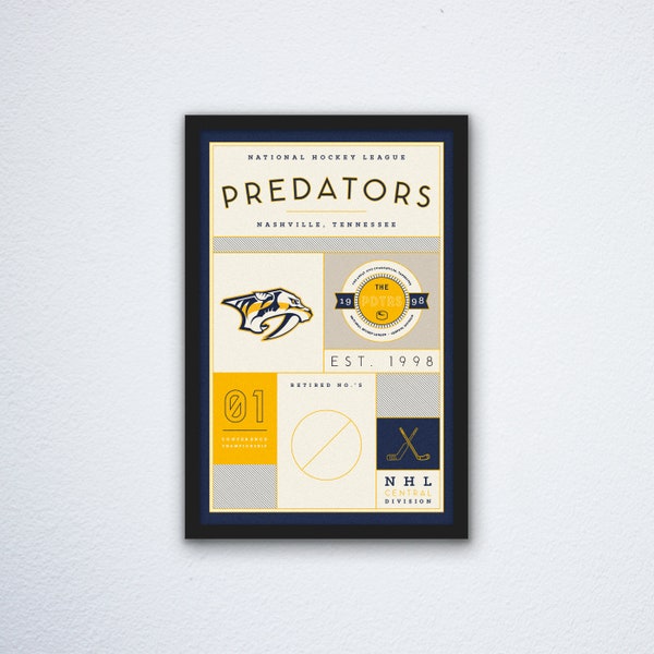 Nashville Predators - Etsy