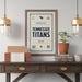 Tennessee Titans Ticket Print | Wall Art | Vintage Poster | Falcons ...