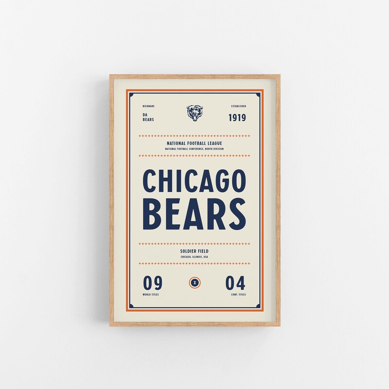 Chicago Bears - Etsy